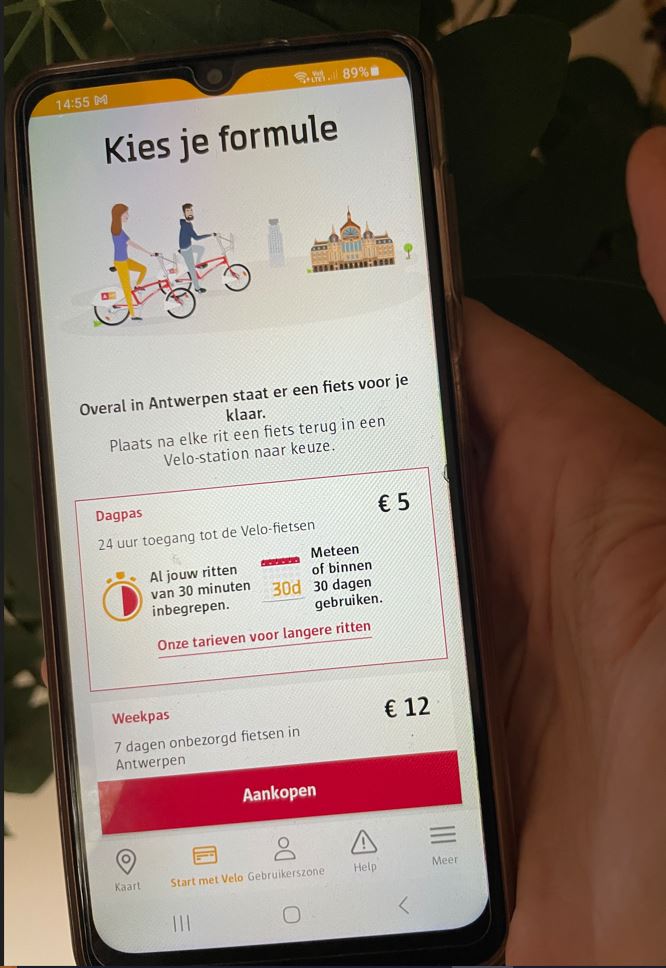 Antwerp cycles on with Velo | Rent a shared bike for a day, week or year